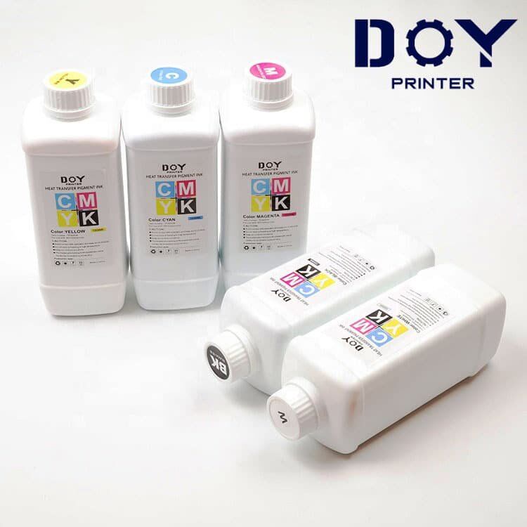 CMYK Color Digital Printing DTF Pigment Inks - DOYPrinter